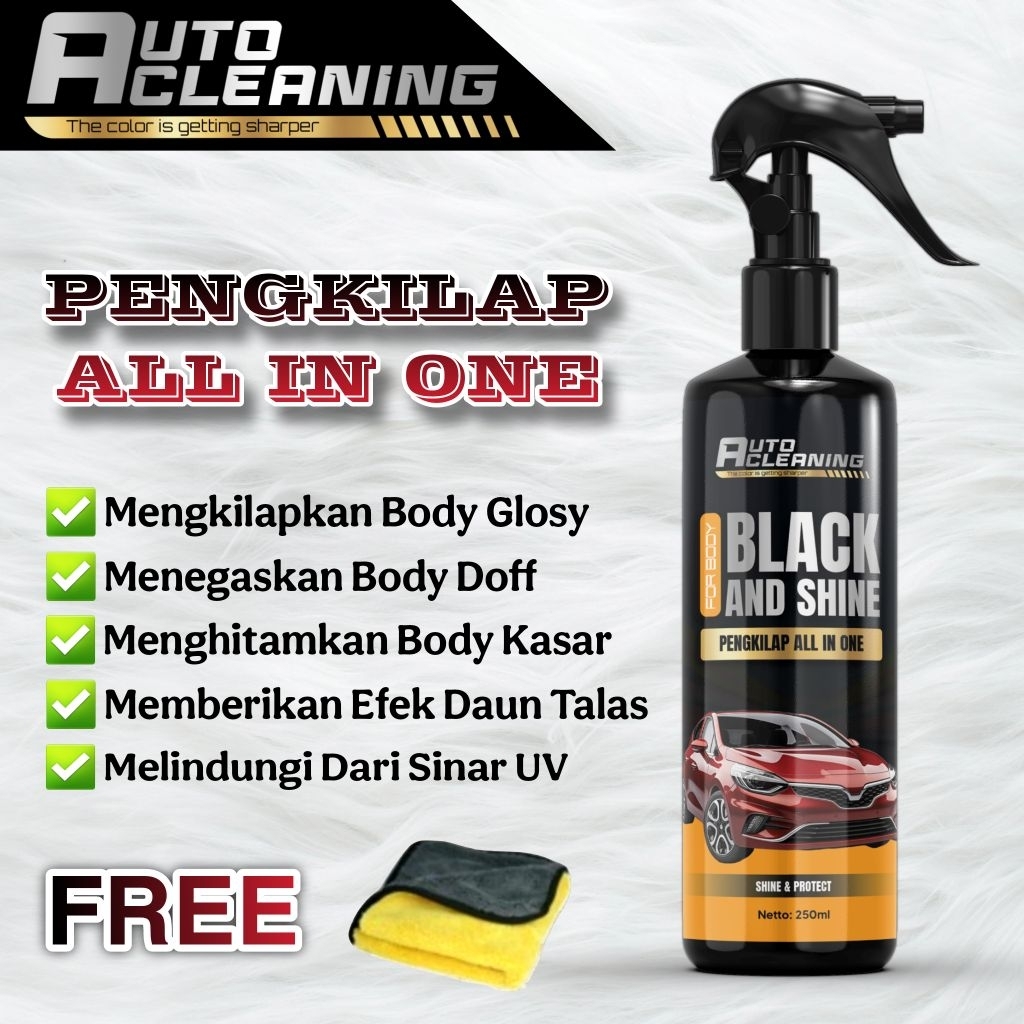 Jual Auto Cleaning | Pengkilap Semi Coating - Instant Spray - Efek Daun ...