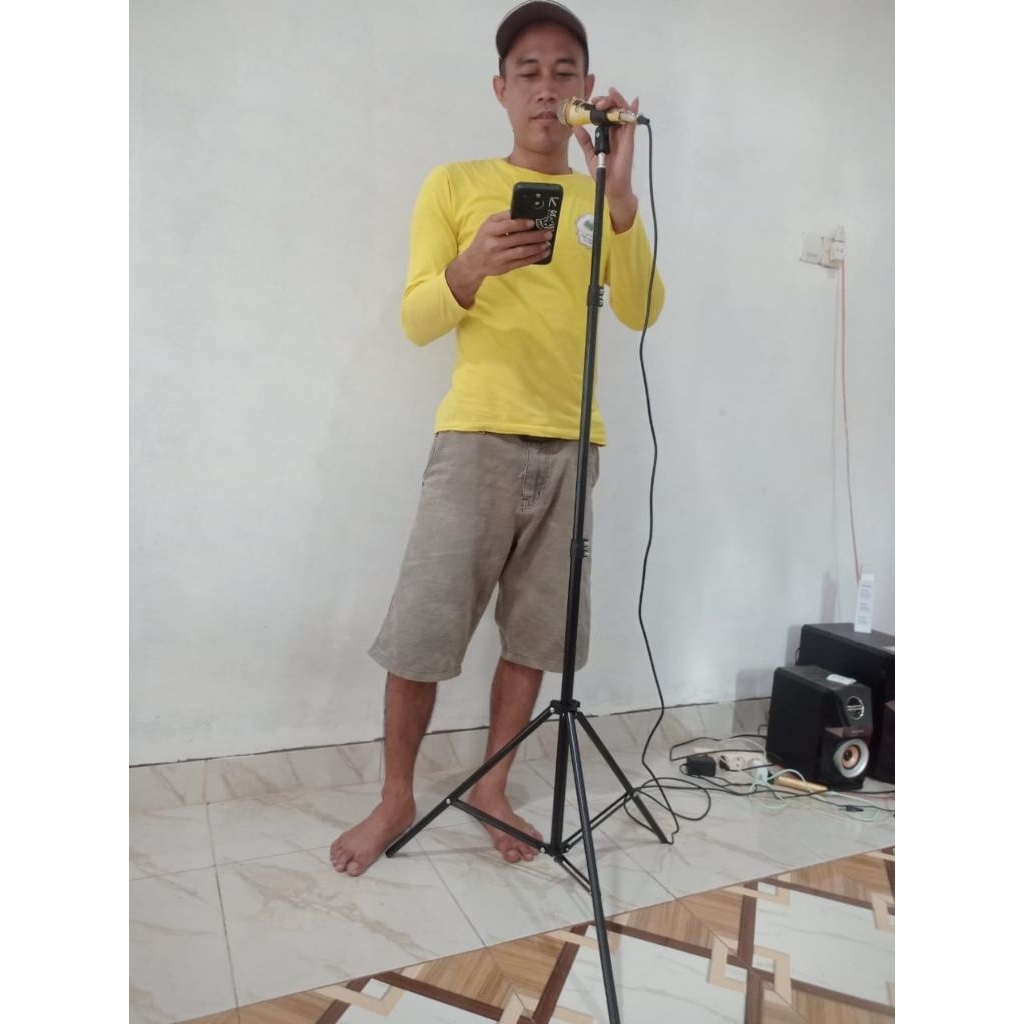 Jual Stand Mick/Stand Microphone Bahan besi kuat | Shopee Indonesia