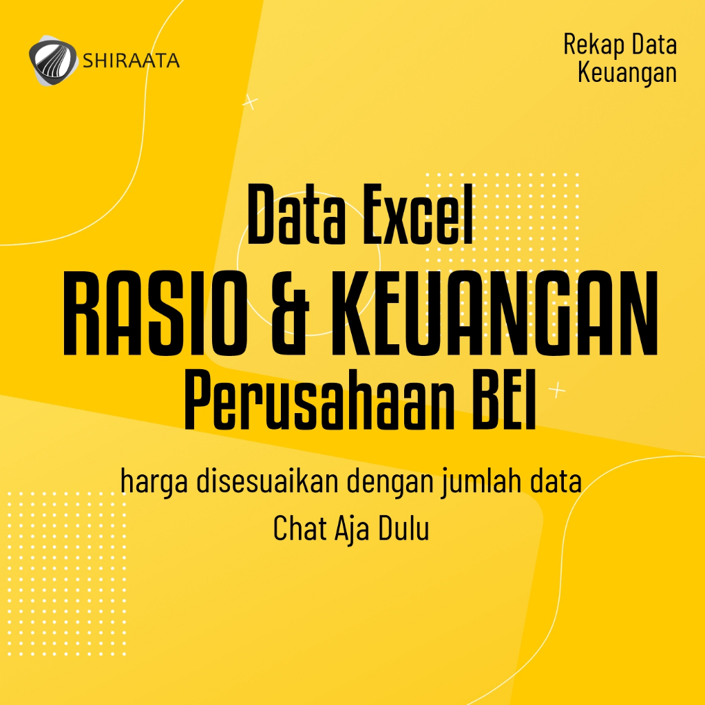 Jual Data Excel Rasio & Keuangan Perusahaan BEI – Request Tahun ...
