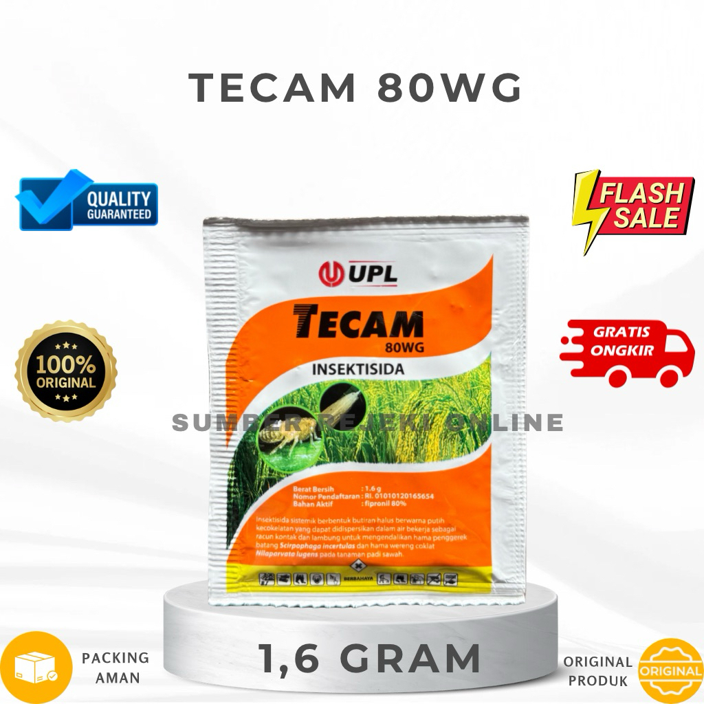 Jual TECAM 80WG - Insektisida Sama Seperti Regent Sachet 1,6gr ...