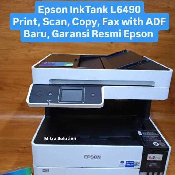 Jual Printer Epson L6490 A4 Ink Tank Multifungsi ADF Duplex Wireless L ...