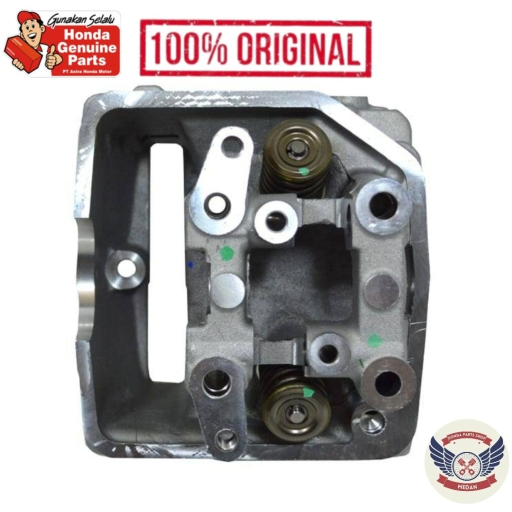 Jual 1220BK0JN00 Head Cylinder Assy Comp Deksel Set – BeAT Deluxe ...