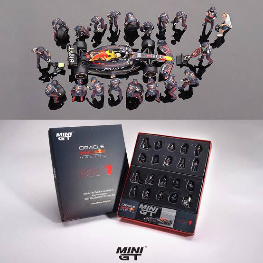 Jual Mini GT Oracle Red Bull Racing RB18 #1 Max Verstappen 2022 Abu ...
