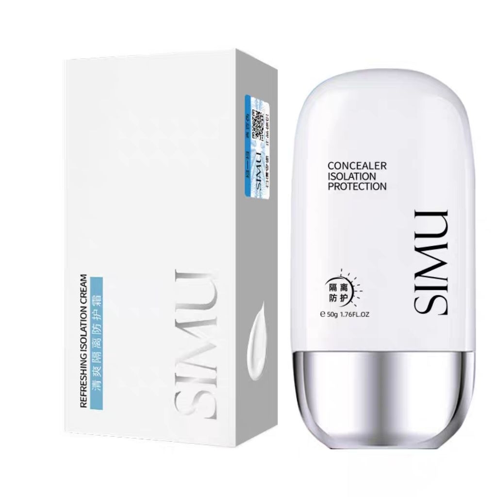 Jual Sunscreen Wajah SPF 50 PA+++ Sunblock Waterproof UV Defender Cream ...