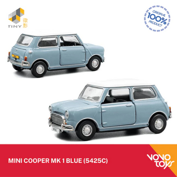 Jual Tiny 1/50 Mini Cooper MK 1 Blue (5425c) | Shopee Indonesia