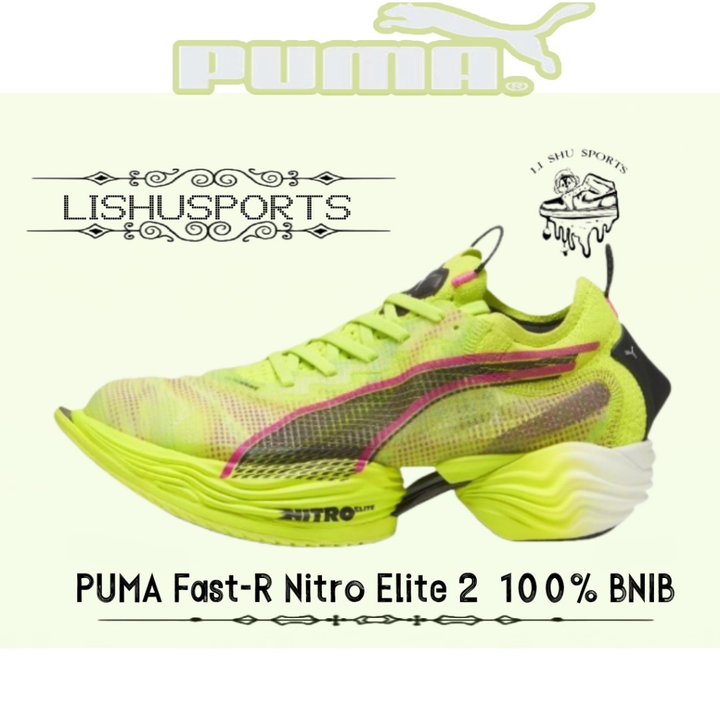 Jual （COD）Sepatu lari sport PUMA Fast - R NITRO 2 Elite, dengan desain ...