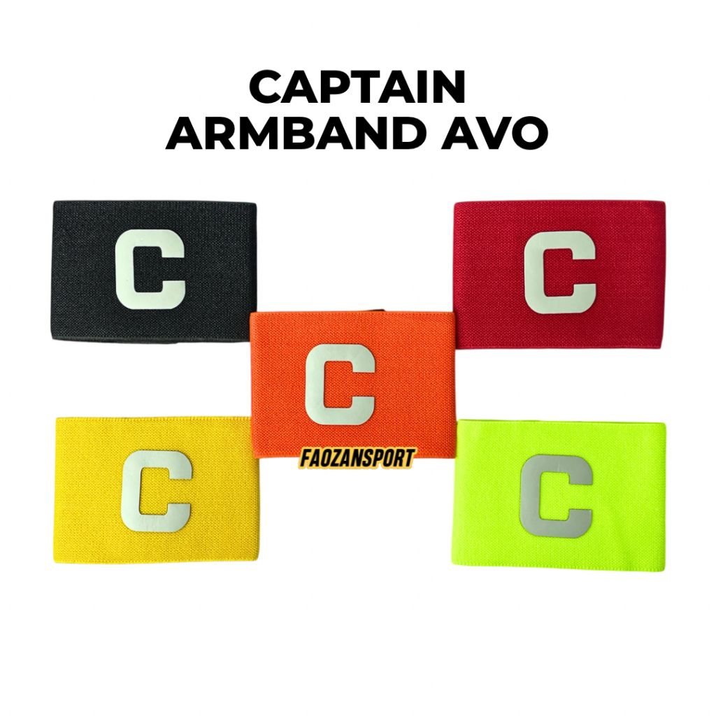 Jual Ban Kapten AVO Captain Armband Avo Sepakbola Futsal Olahraga Ball ...