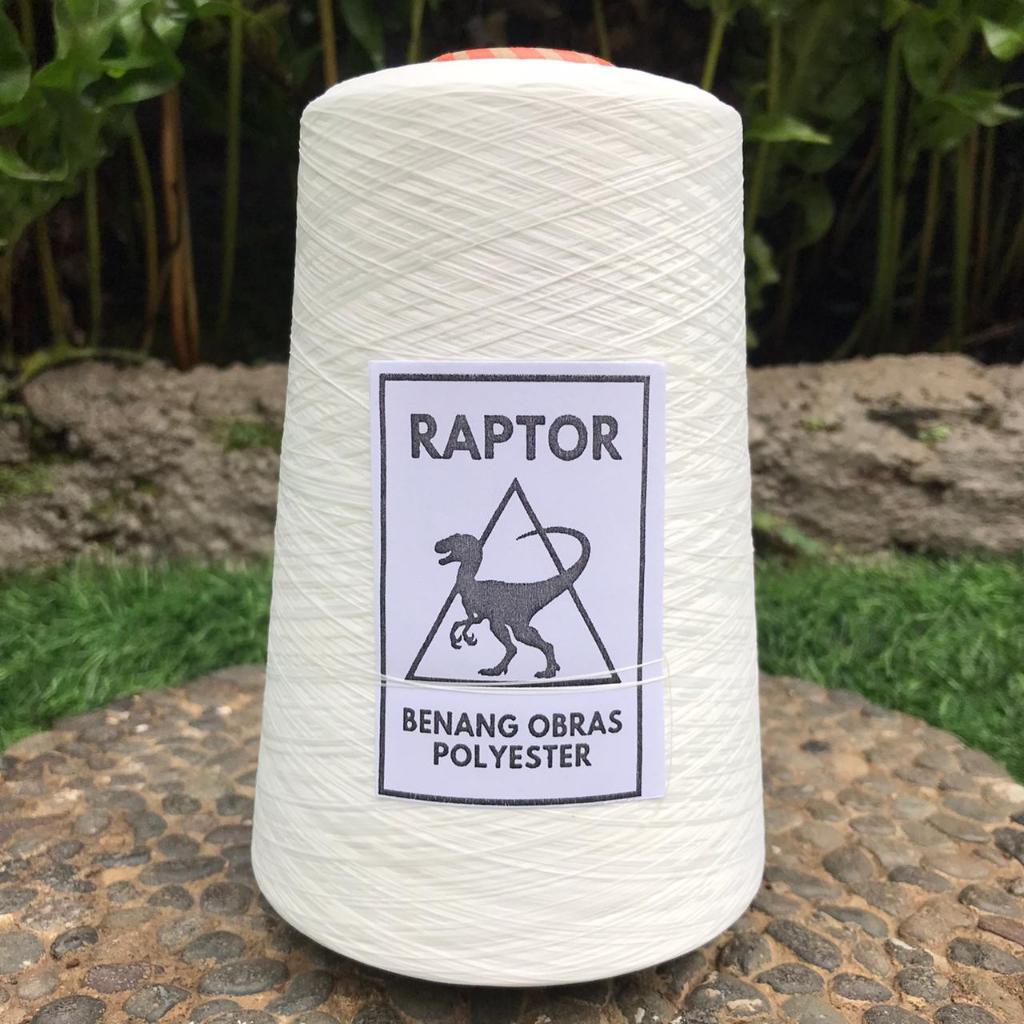 Jual BENANG OBRAS POLYESTER PUTIH 500gr | Shopee Indonesia