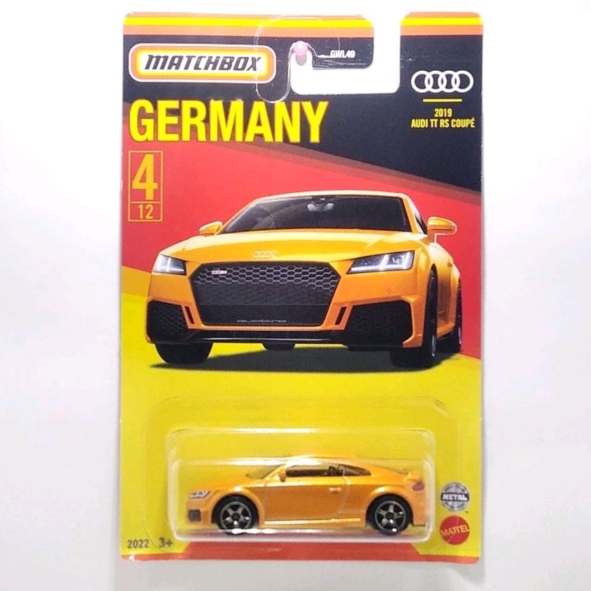 Jual Matchbox Diecast Germany series Audi TT RS Coupe Orange | Shopee ...