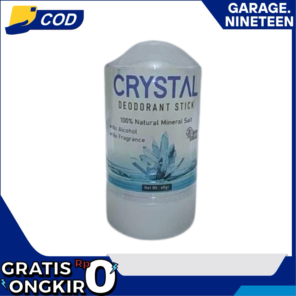 Jual GN Deodorant Stick Batu Tawas Alami Cristal Stick / Tawas | Shopee ...