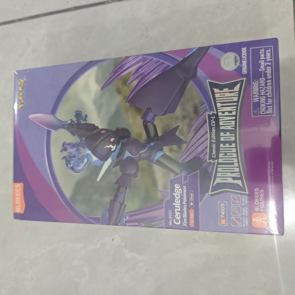 Jual BLOKEES FIGURE POKEMON CERULEDGE GLOBAL BARU BELUM DIRAKIT ...