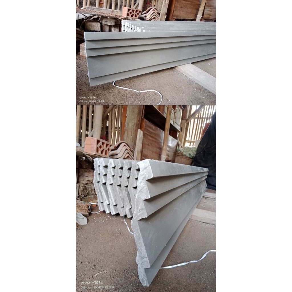 Jual lisplang profil beton minimalis 30 cm x 200 cm | Shopee Indonesia