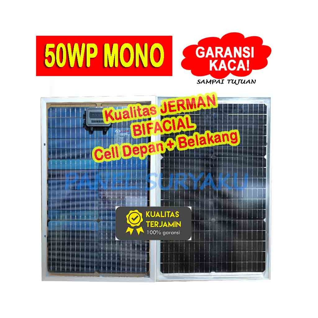 Jual Solar Panel Surya 50wp Mono Solar Cell 50wp Monocrystalline ...