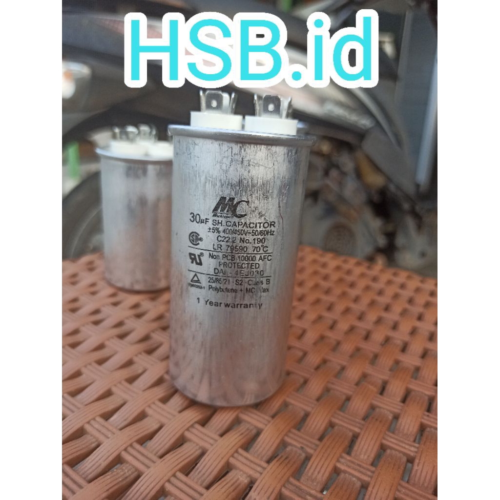 Jual KAPASITOR MC 30uF OUTDOOR AC SHARP 1PK ORIGINAL | Shopee Indonesia