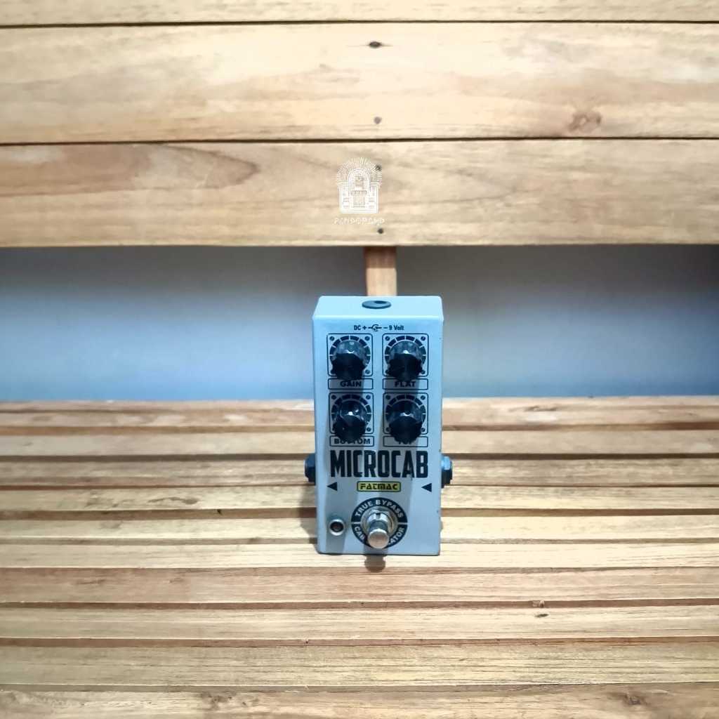 Jual Fatmac Microcab Cabinet Simulator Stomp Pedal | Shopee Indonesia