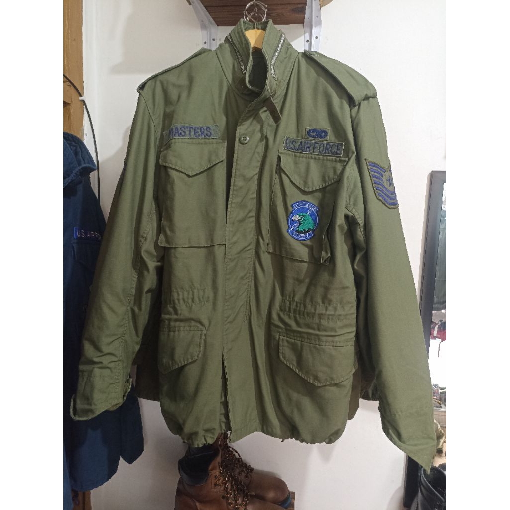 Jual FIELD JACKET M-65 OG 60s | Shopee Indonesia