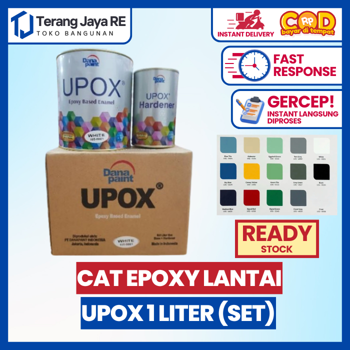 Jual Upox (Cat Epoxy) DANAPAINT Kolam/Lantai | Shopee Indonesia