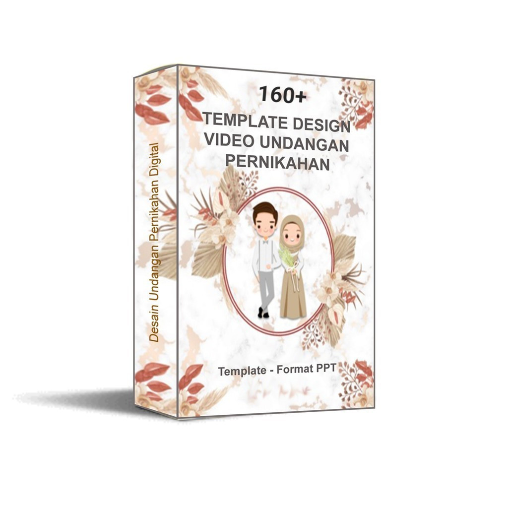 Jual 160+ Template Undangan Pernikahan Digital Video (NEW MODEL ANIMASI ...