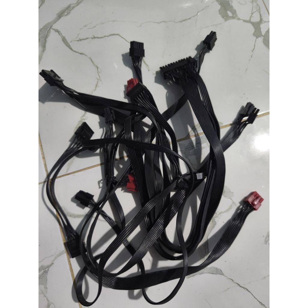 Jual KABEL PSU FULL MODULAR FULL SET LENGKAP EX PSU THERMALTAKE ...