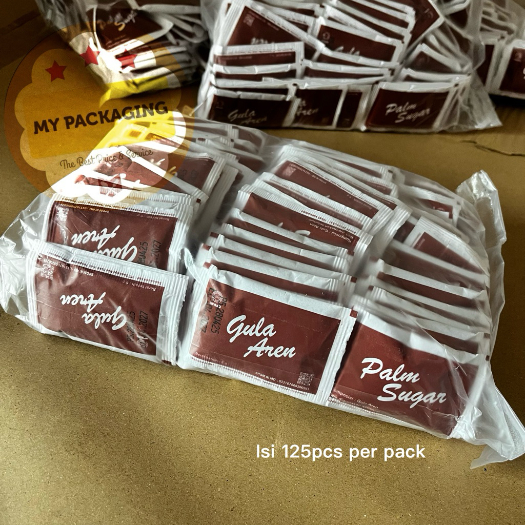 Jual Gula Putih / Gula Merah Sachet isi 125pcs/Pack ( Harga per Pack ...