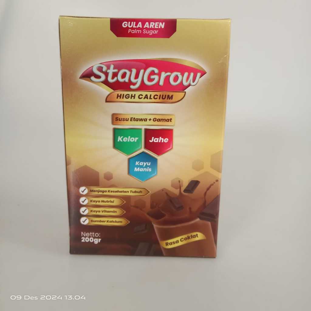 Jual Susu Cokelat Kambing Stay Grow 200gr Untuk Kesehatan Sendi dan ...