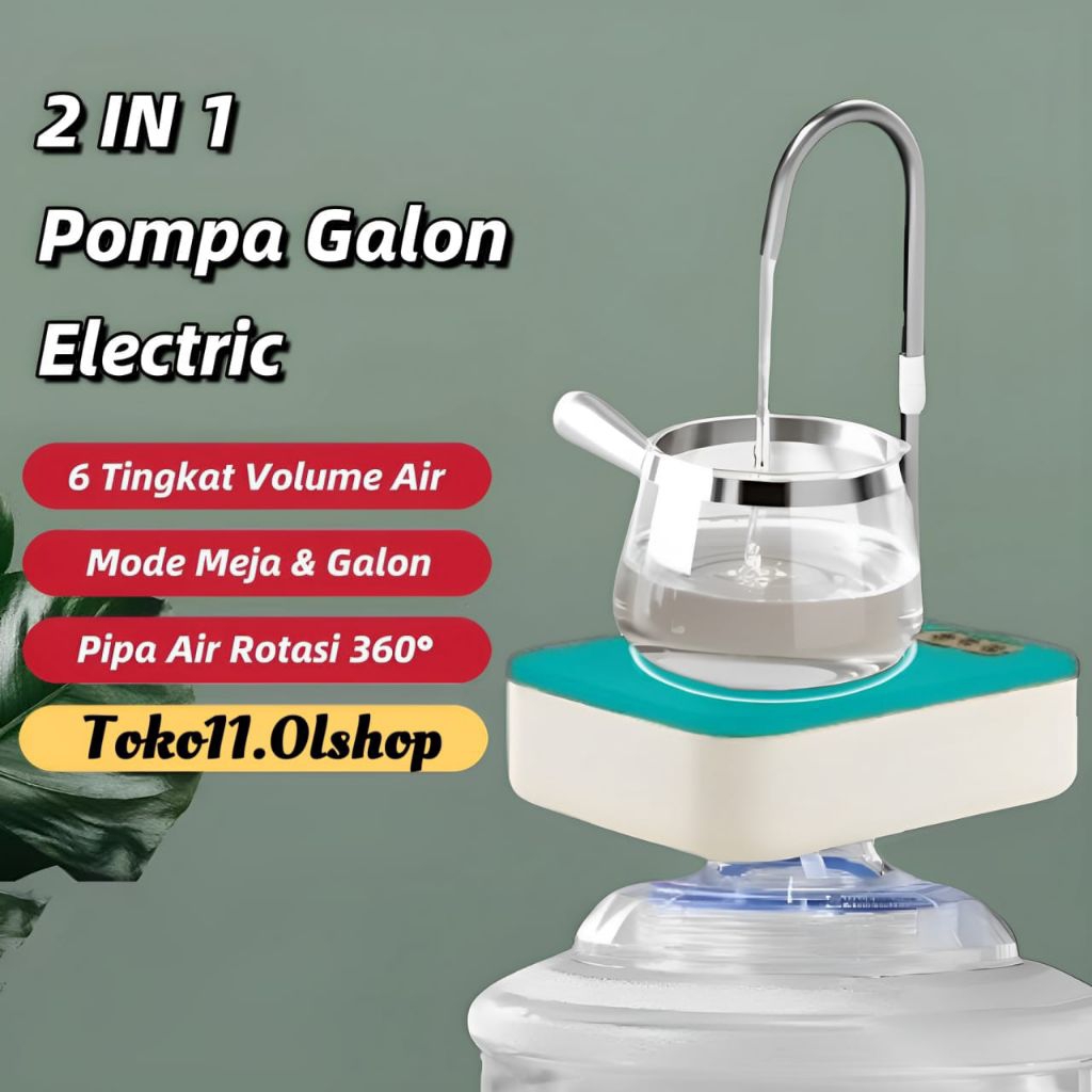 Jual Pompa Air Galon Elektrik Listrik Portable Water Elektric Pump ...