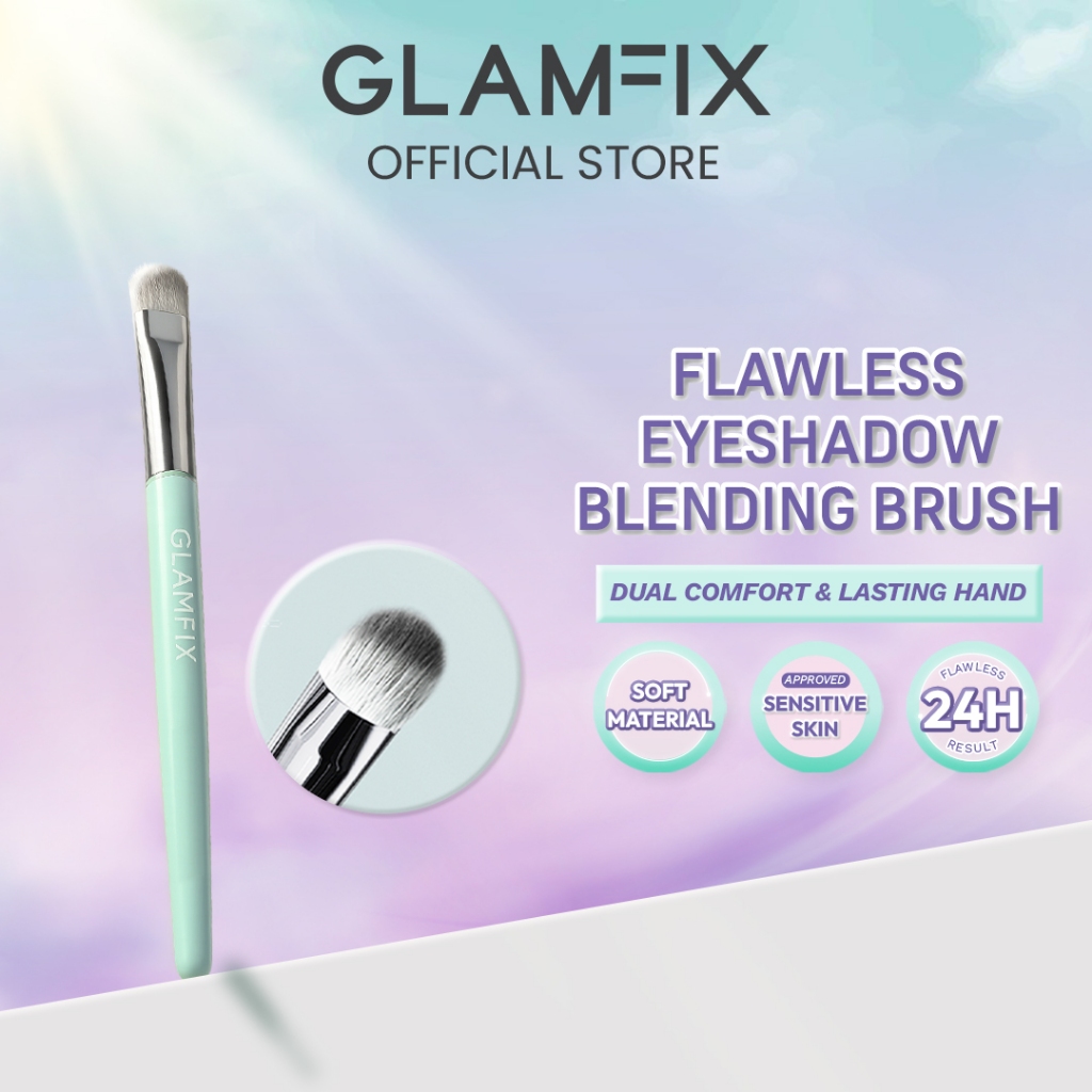 Jual GLAMFIX Flawless Eyeshadow Blending Make Up Kuas Make Up Alat ...