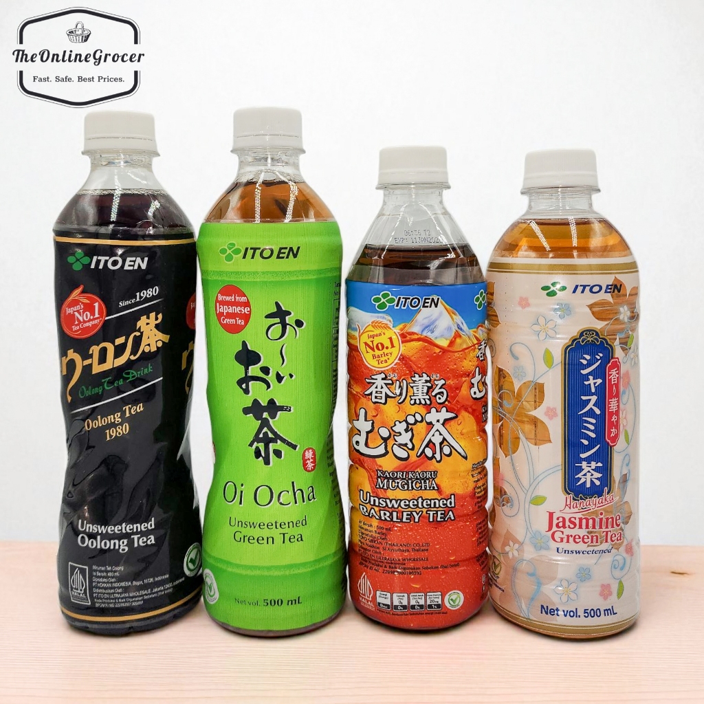 Jual Ito En Japanese Tea 500 ml – 4 Varian: Oolong, Oi Ocha Green, Unsweetened Barley & Jasmine ...