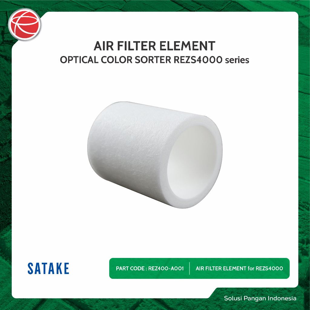 Jual AIR FILTER ELEMENT / SATAKE COLOR SORTER REZ4000 / MESIN SORTER ...