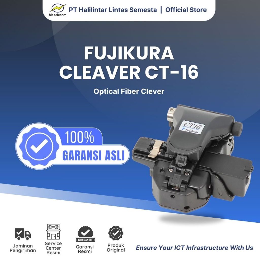 Jual FUJIKURA - CT16 Single Fiber Cleaver Alat Potong Fiber Optik | Garansi Resmi Distributor ...