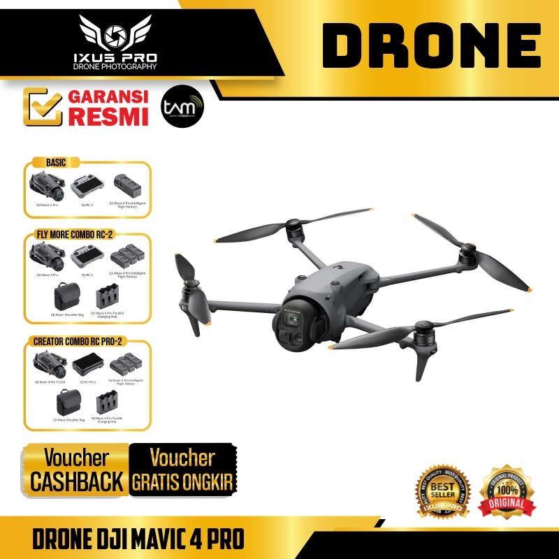 Jual DJI Mavic 4 Pro - Triple-Lens Flagship Camera Drone | Shopee Indonesia