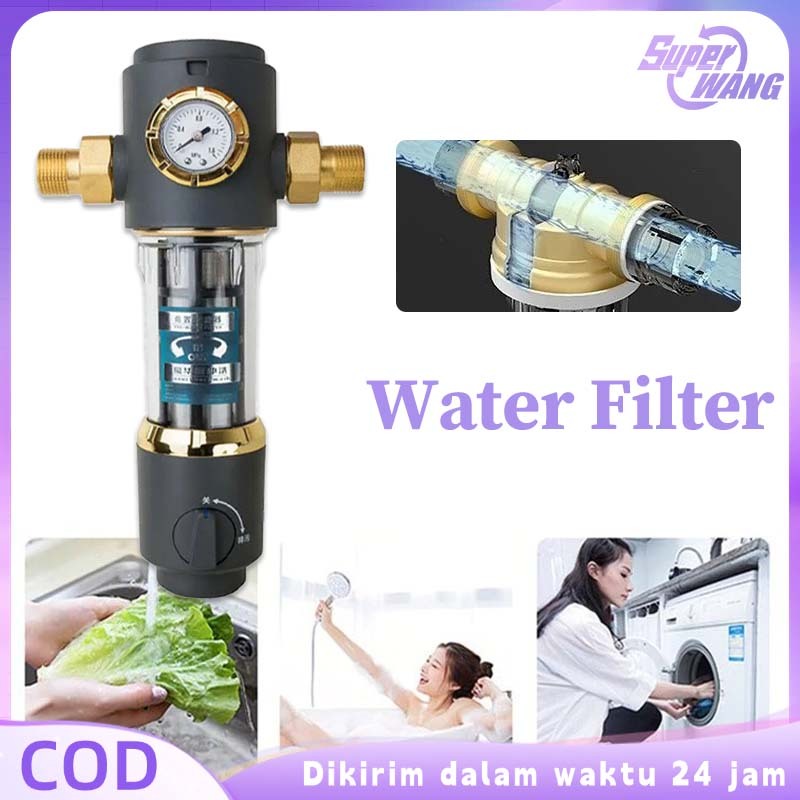 Jual Filter Rumah Kuningan Water Pre Filter Tanpa Ganti Filter Seumur ...