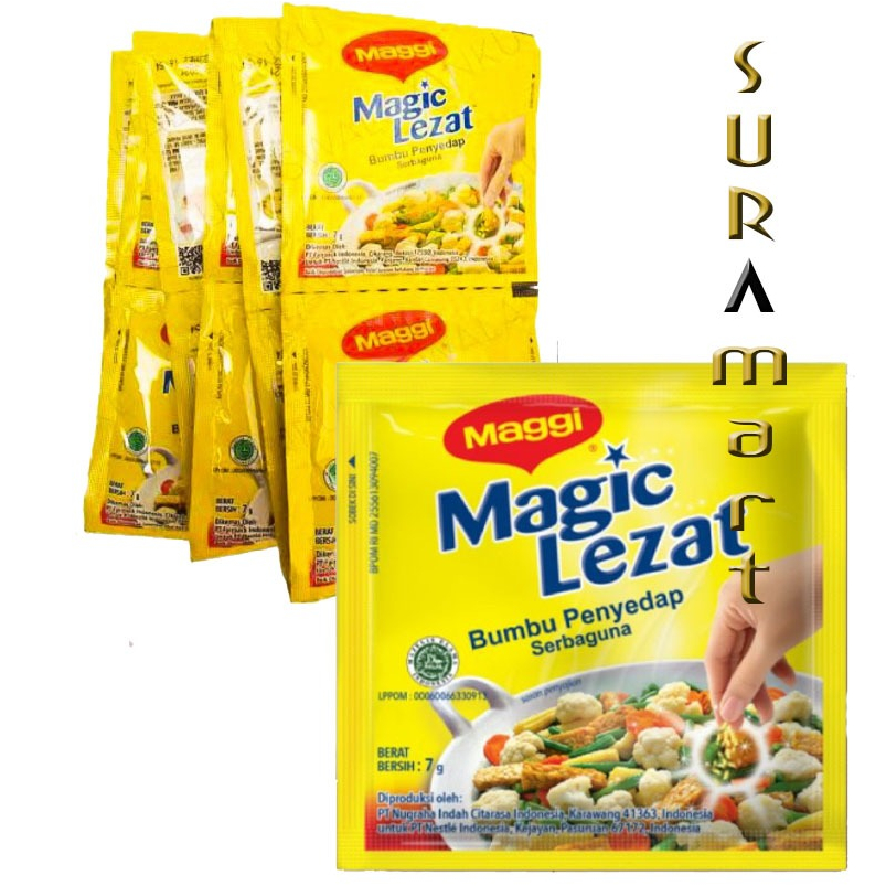 Jual (12 sachet) MAGIC LEZAT Maggie Bumbu Penyedap Rasa Serbaguna ...