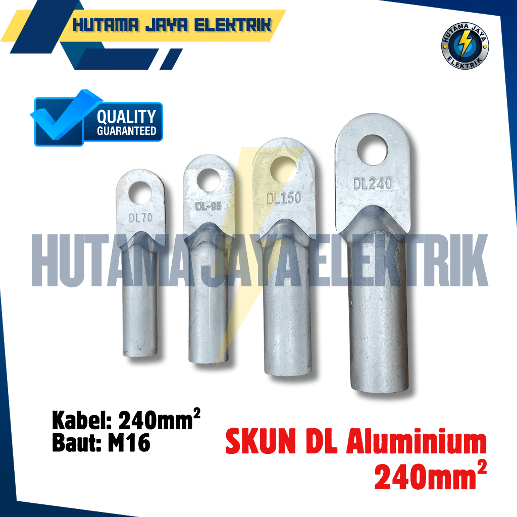 Jual Skun DL Aluminium Konektor Kabel Listrik 240mm / Cable Lugs Scun ...