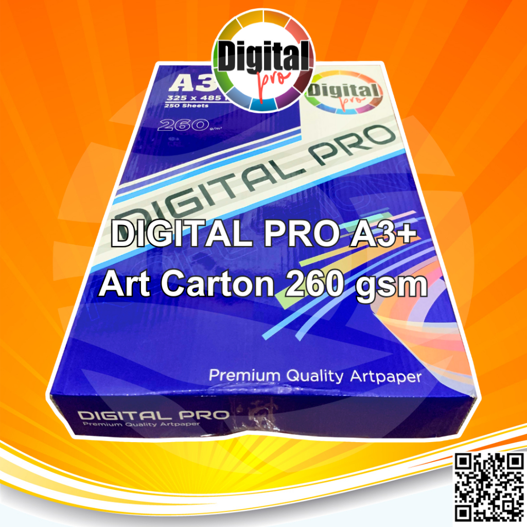 Jual Digital PRO Gloss Kertas Art Paper Carton 260Gsm, 210Gsm, 230Gsm ...