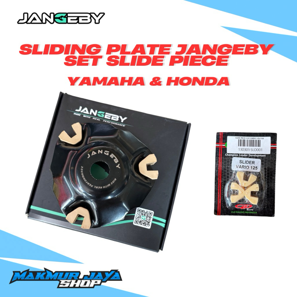 Jual SLIDING PLATE TUTUP RUMAH ROLLER JANGEBY SET SLIDE PIECE VARIO PCX ...