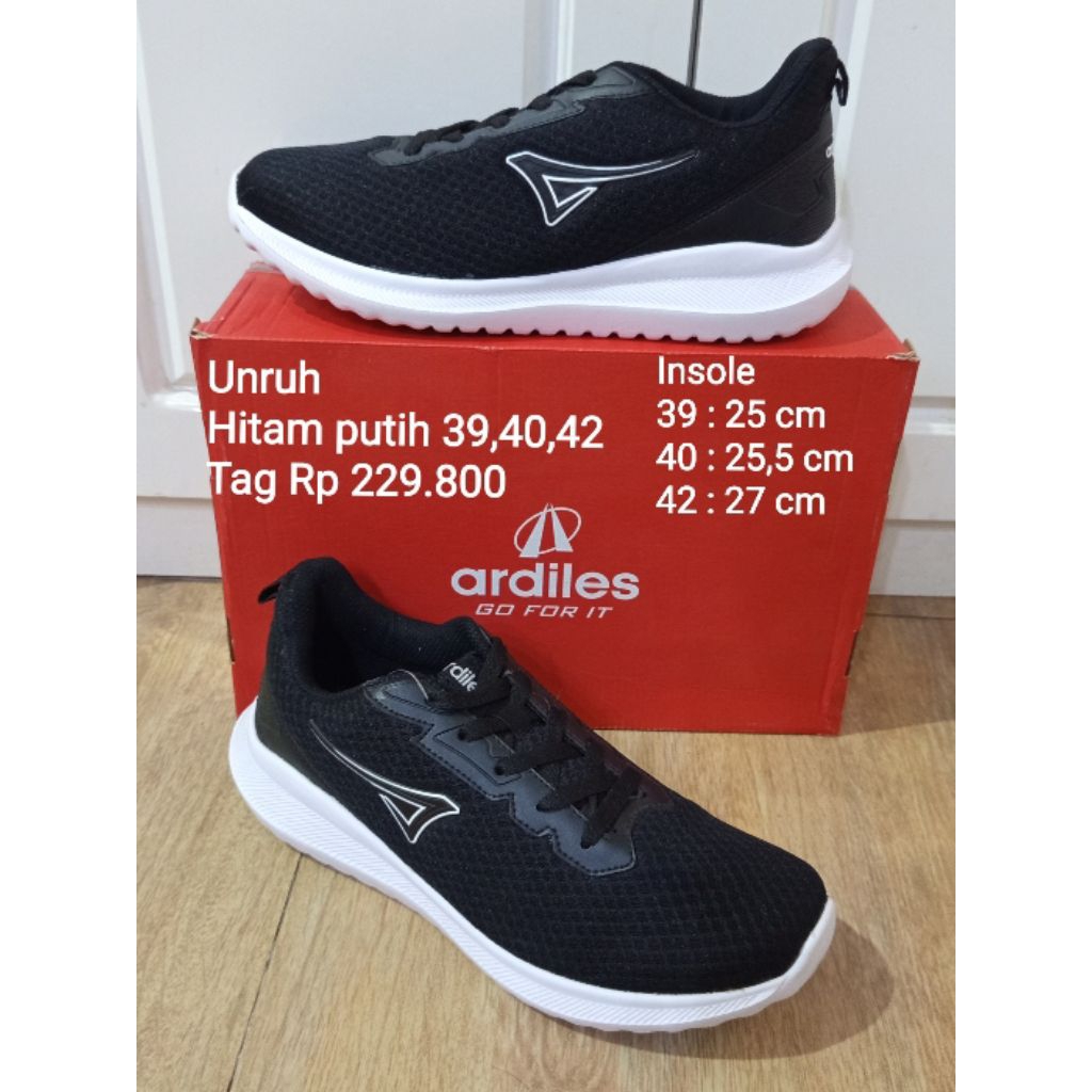 Jual (Size 37-44) SEPATU ARDILES ORIGINAL | Shopee Indonesia