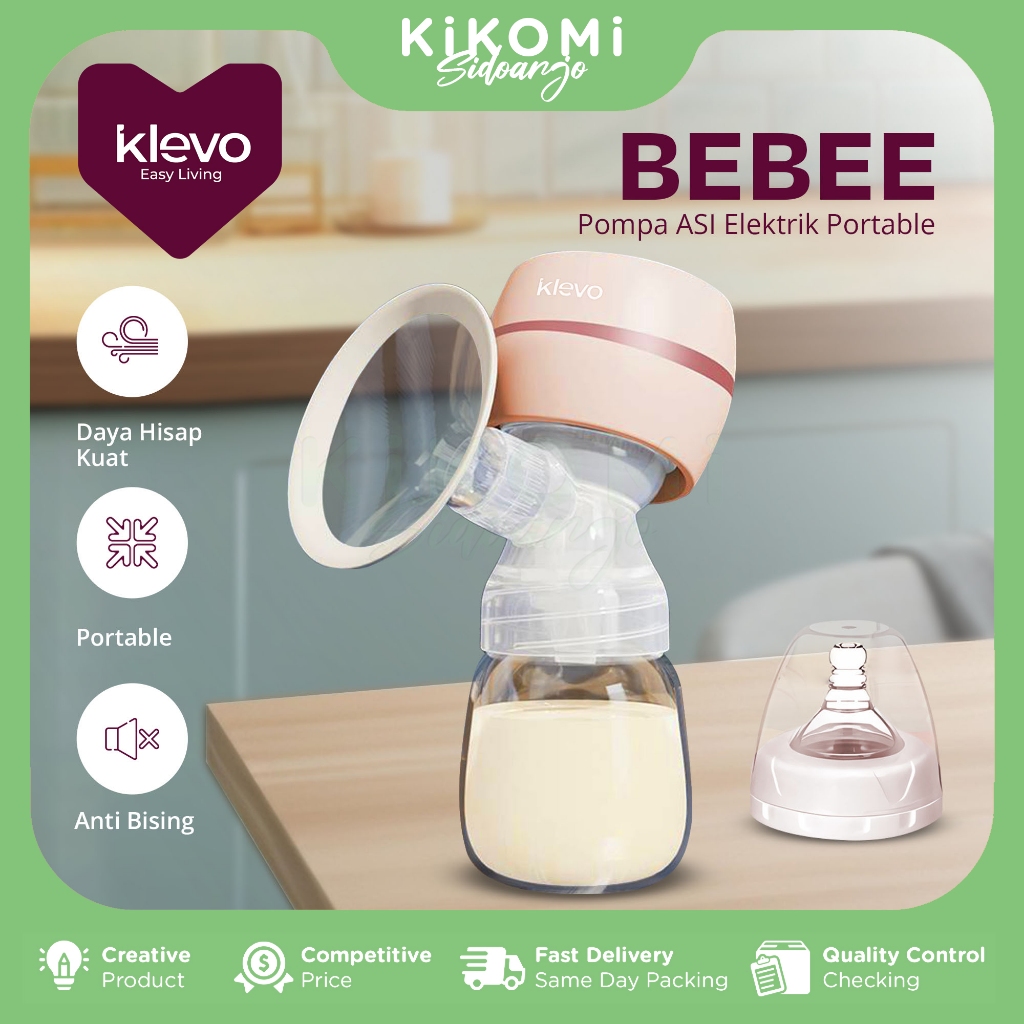 Jual KLEVO BEBEE POMPA ASI ELEKTRIK PORTABLE Tanpa Rasa Sakit Alat ...