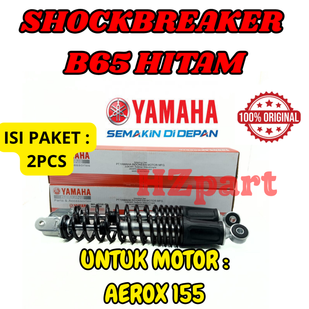 Jual SHOCKBREAKER BELAKANG YAMAHA AEROX 155 KUALITAS ORIGINAL ASLI YGP PRESISI STABIL EMPUK AWET ...