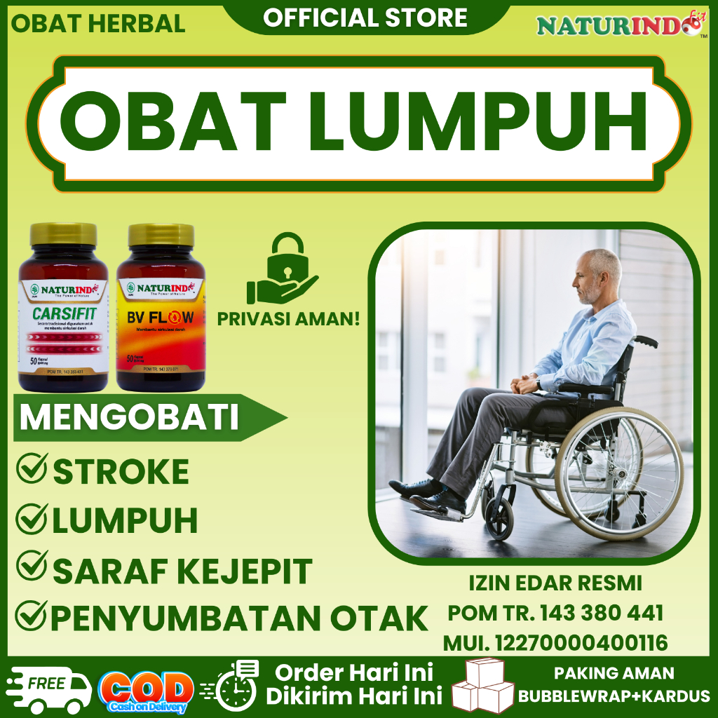 Jual Obat Lumpuh Herbal Ampuh Stroke Saraf Kejepit Kaki Sakit Bv Flow ...