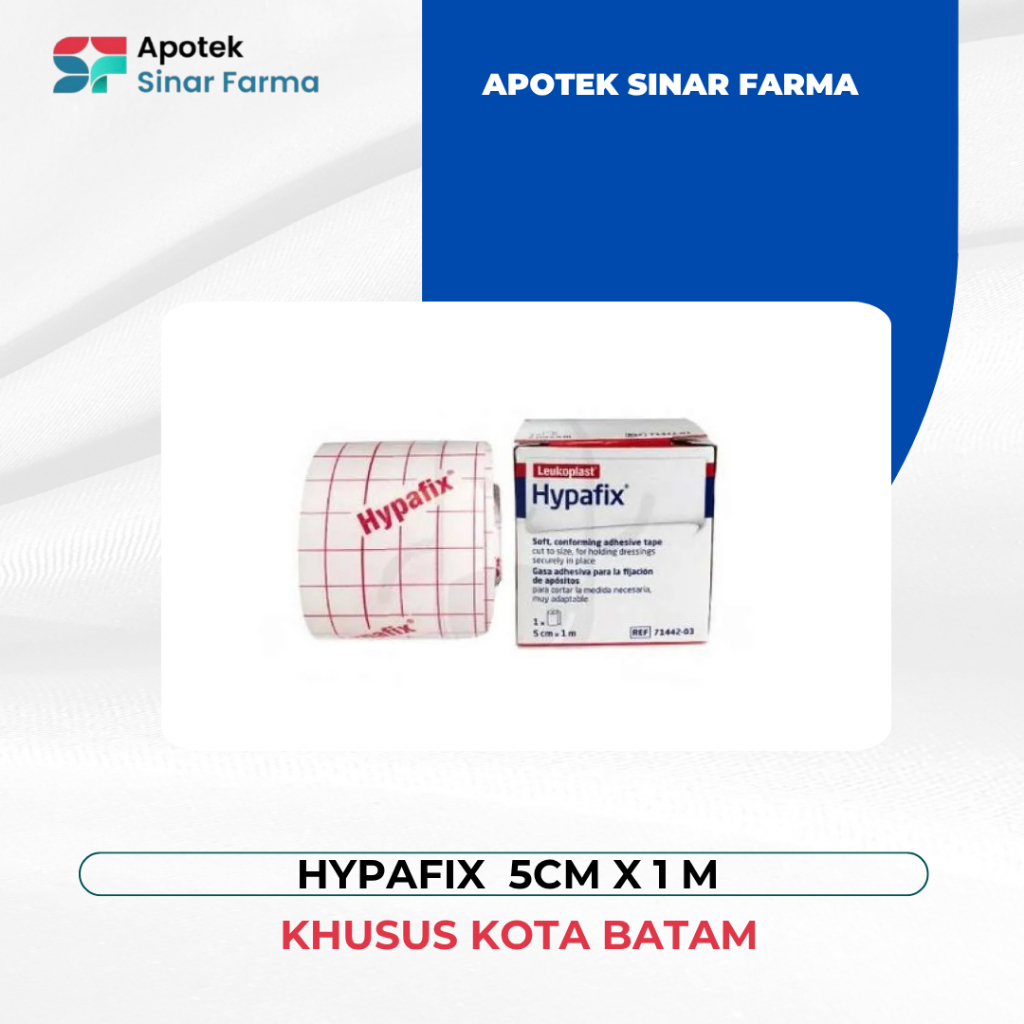 Jual Hypafix Adhesive Tape 5cm x 1m Plester Penutup Luka | Shopee Indonesia