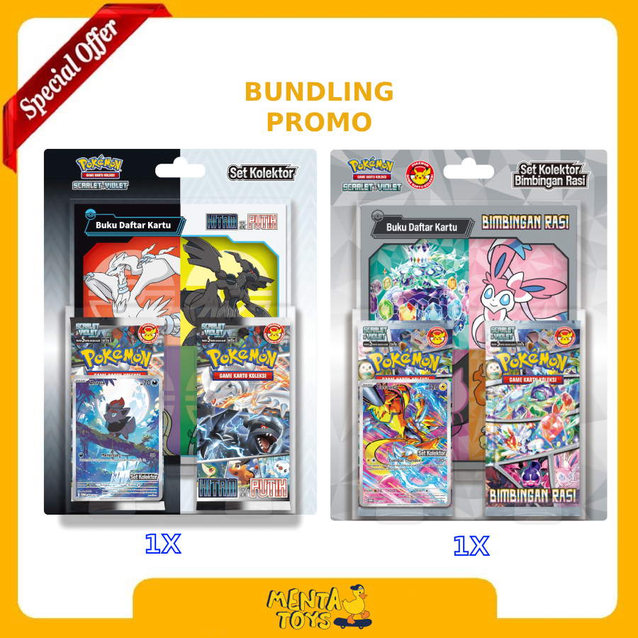 Jual Kartu Pokemon TCG Indonesia - Set Kolektor Hitam & Putih sv11s + Set Kolektor Bimbingan ...