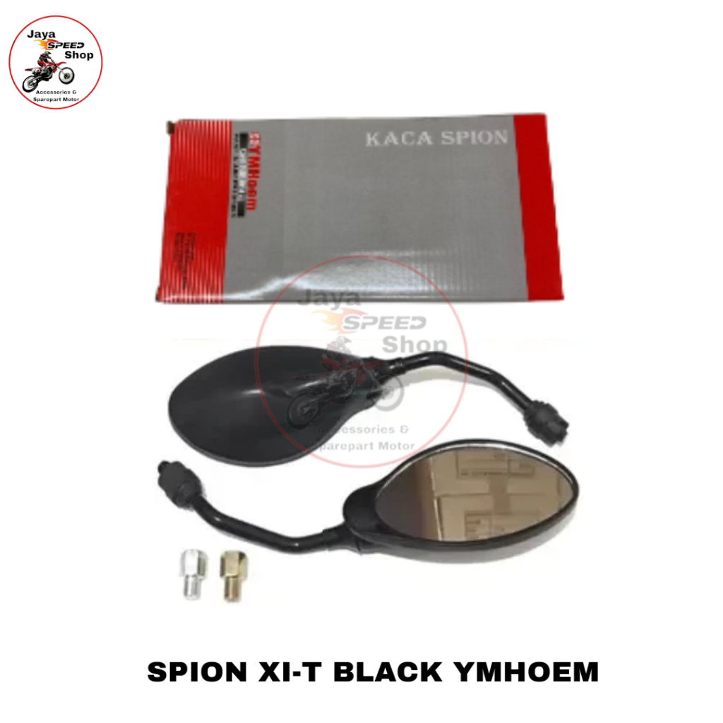 Jual SPION X1 TANGKAI BLACK YAMAHA UNIVERSAL MOTOR | Shopee Indonesia
