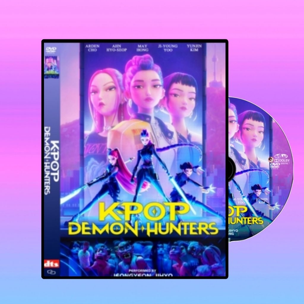 Jual DVD K-POP DEMON HUNTER 2025 - DVD FILEM CARTOON TERBARU TERLARIS ...