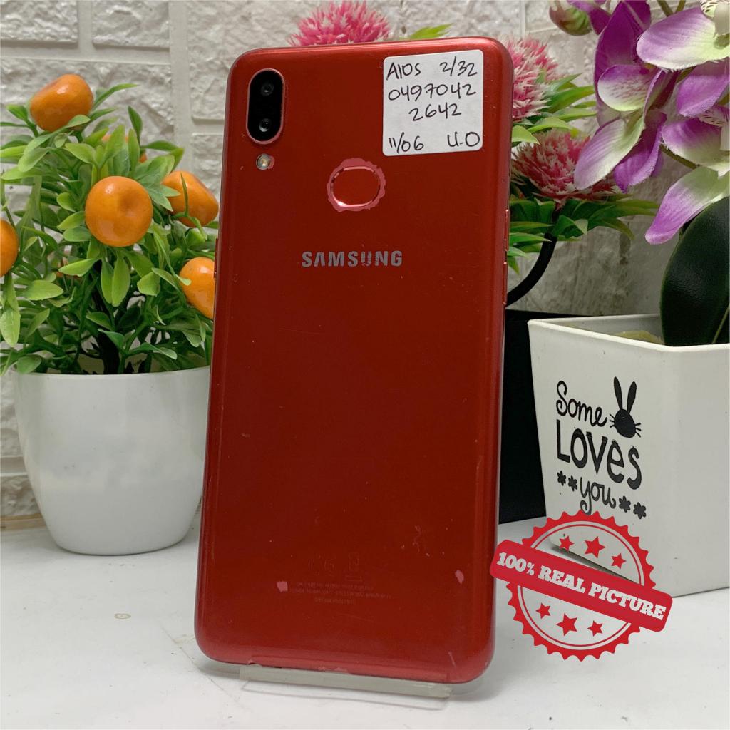 Jual Samsung A10S 2/32GB Merah Bekas Second Baca Deskripsi Iklan | Shopee Indonesia