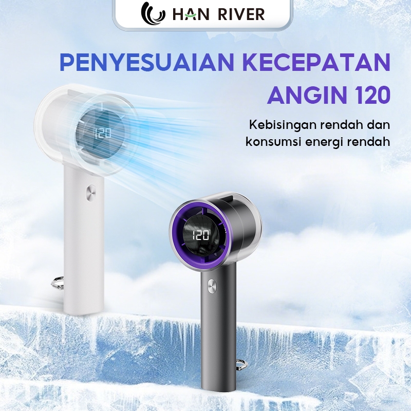 Jual HAN RIVER Kipas Mini Portabel Kipas Kecil Angin Kencang 120 ...
