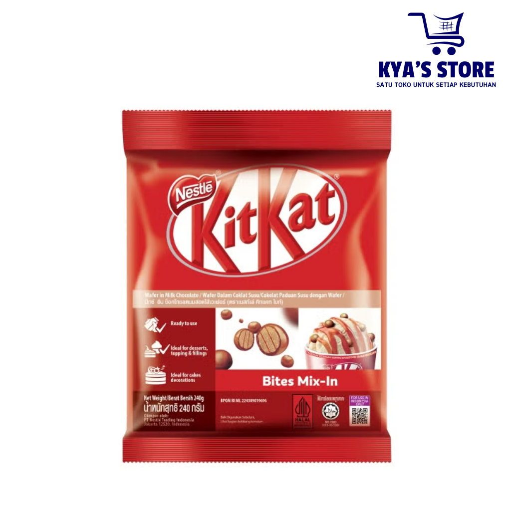 Jual Kit Kat Bites Mix-In 240 gram | Shopee Indonesia