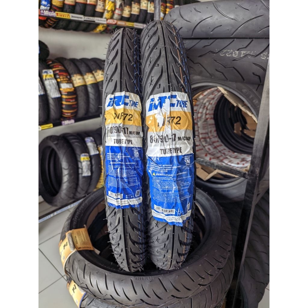 Jual [BISA COD] BAN IRC NR72 70/90-17 80/90-17 BUKAN TUBLESS HARGA ...