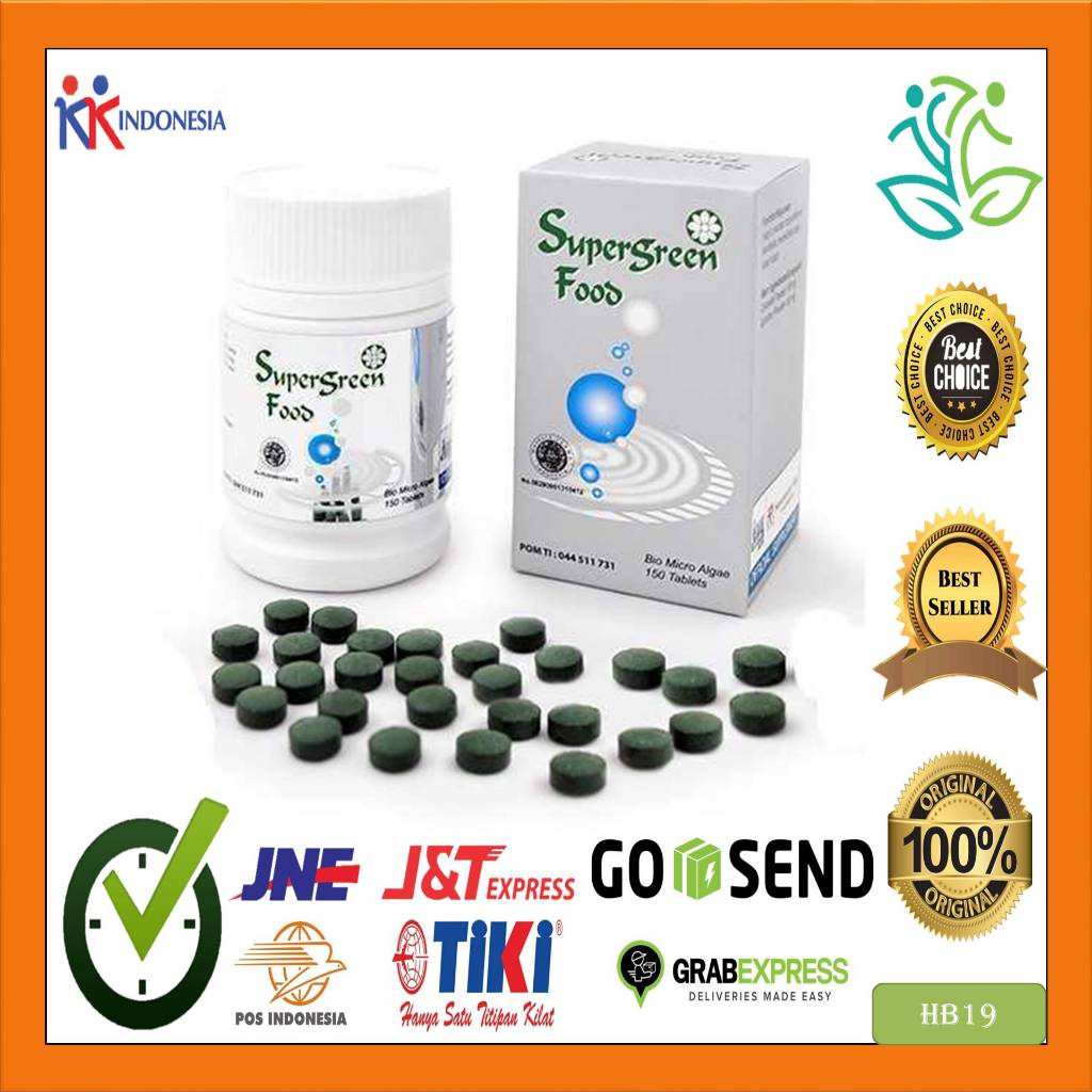 Jual Super Green Food SGF Suplemen Padat Gizi Membantu Memelihara Daya ...