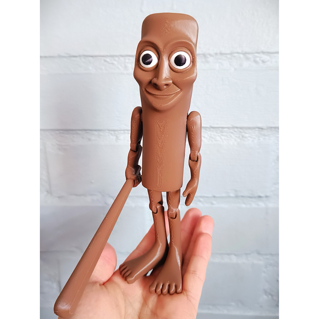 Jual mainan lucu anomali tung tung sahur 3d print 19cm | Shopee Indonesia